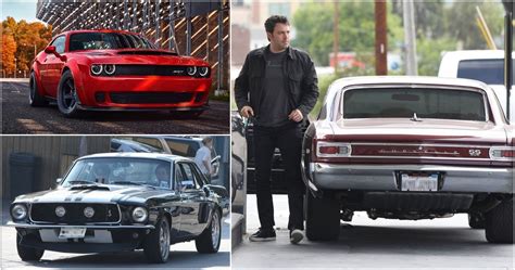 10 Coolest Muscle Cars Driven By Celebs Hotcars
