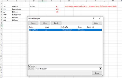 arrays excel dropdown values depending on criteria stack overflow