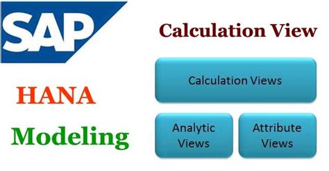 create a calculation view for hana modeling hana stechies