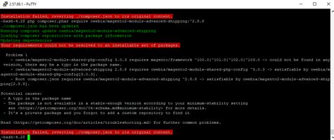 receiving the following issue after install exception 0 magento