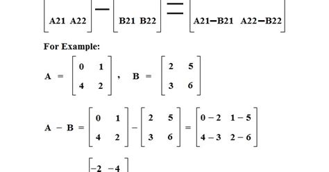 c program to subtract of two matrices