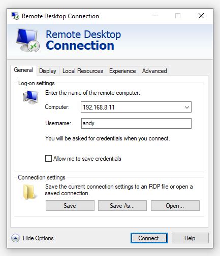 access ubuntu linux using remote desktop connection saputra