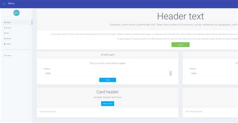 collapsable bootstrap side nav menu