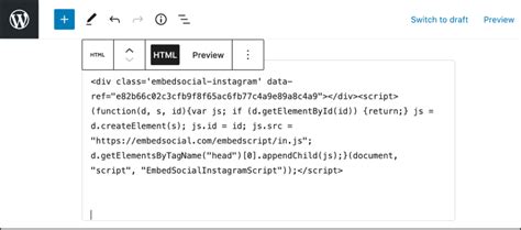 how to embed instagram feed on your website for free