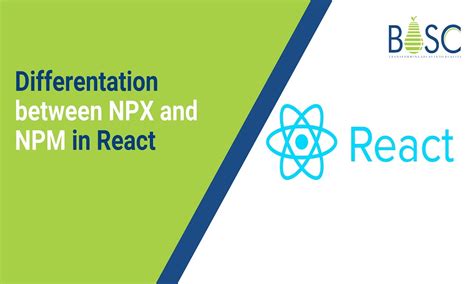 what is the difference between npx and npm in react bosc