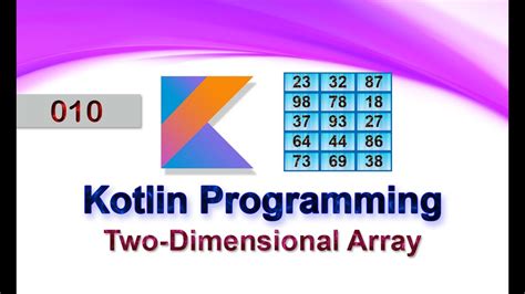 010 two dimensional array kotlin programming language youtube