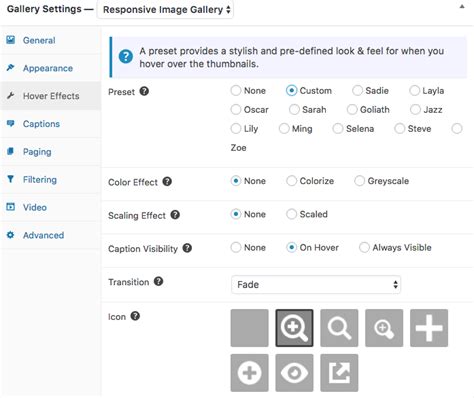 how to add hover effects to your image gallery fooplugins