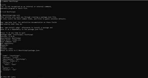 creating rest api in node js environment webner blog