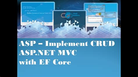 c implement crud functionality asp mvc with ef core youtube