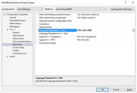 creating firmware for bluetooth le devices with mbed visualgdb tutorials