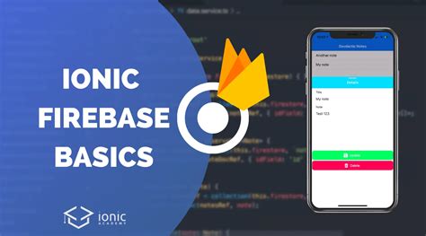 build your first ionic app with firebase using angularfire 7 devdactic