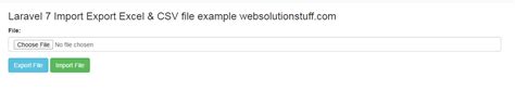 import export csv excel file in laravel