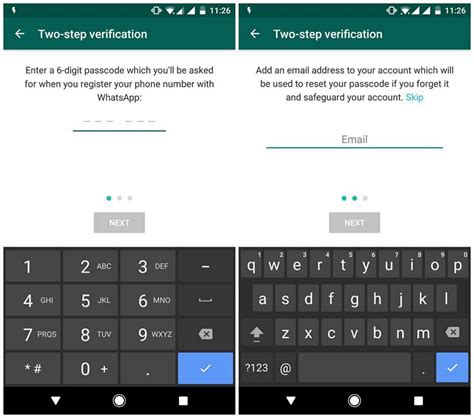 Whatsapp Enables Two Step Verification Download Update Now