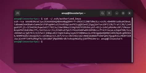 how to add ssh keys to authorized keys on ubuntu linux start