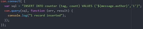Node Js Using Mysql In Javascript Stack Overflow