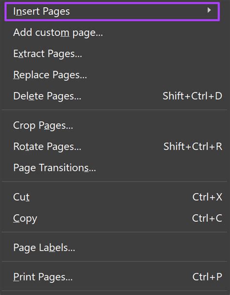 how to insert re order and delete pages in a pdf using adobe acrobat