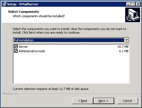 a simple email system for my lab using hmailserver and thunderbird