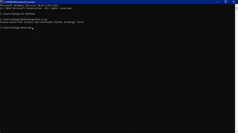 how to fix issue with pyaudio in python errorsfixing