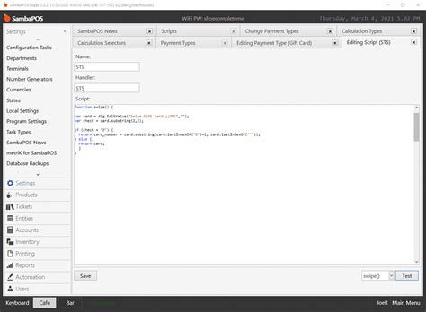 script not returning input when typed v5 question sambaclub forum