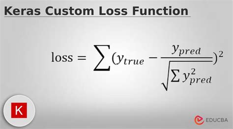keras custom loss function how to create a custom loss function