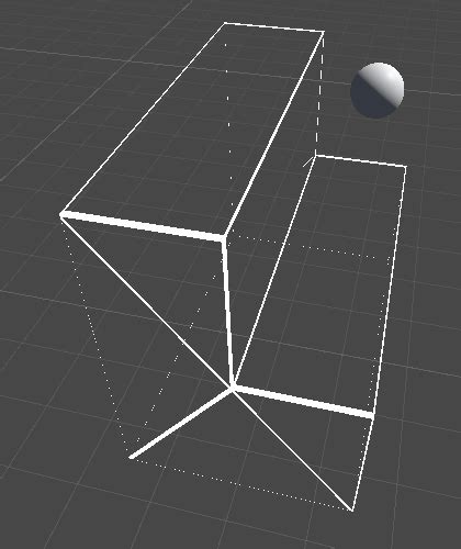unity how to make the hidden edges to be rendered as dashed lines and