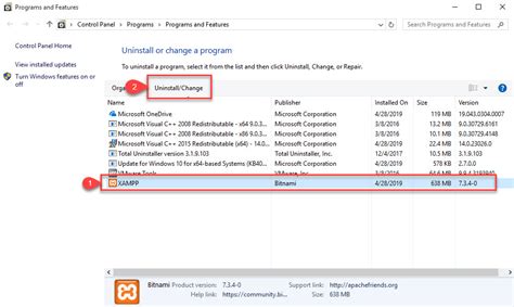 completely uninstall xampp from windows with effective guides