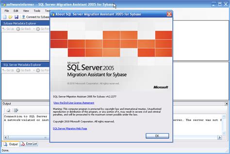 microsoft sql server migration assistant for sybase latest