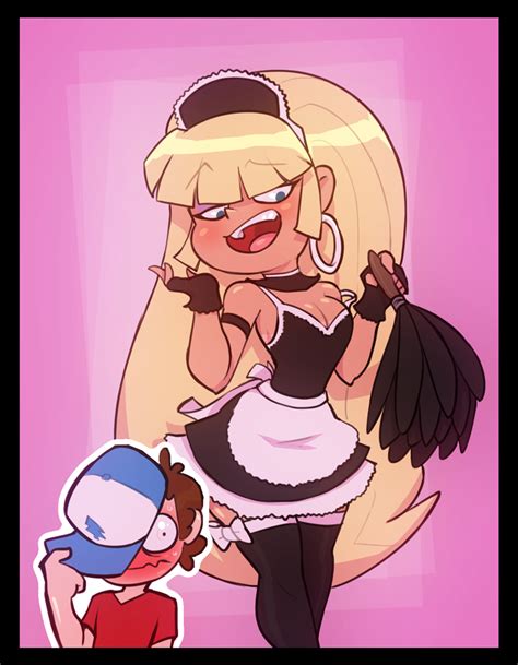 rule 34 aged up bangs big hair bigdad blonde hair blush brown hair