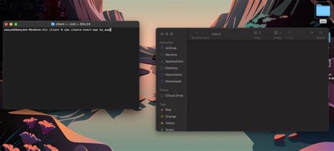 how to integrate react frontend with node backend dev