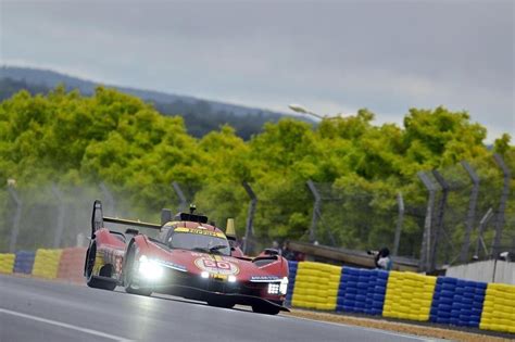 24h Du Mans 2024 Ferrari Voyage Au Bout De La Pluie Sport Le Mans