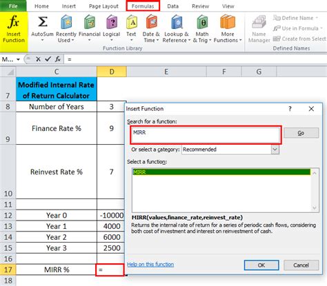 mirr in excel formula examples how to use mirr function
