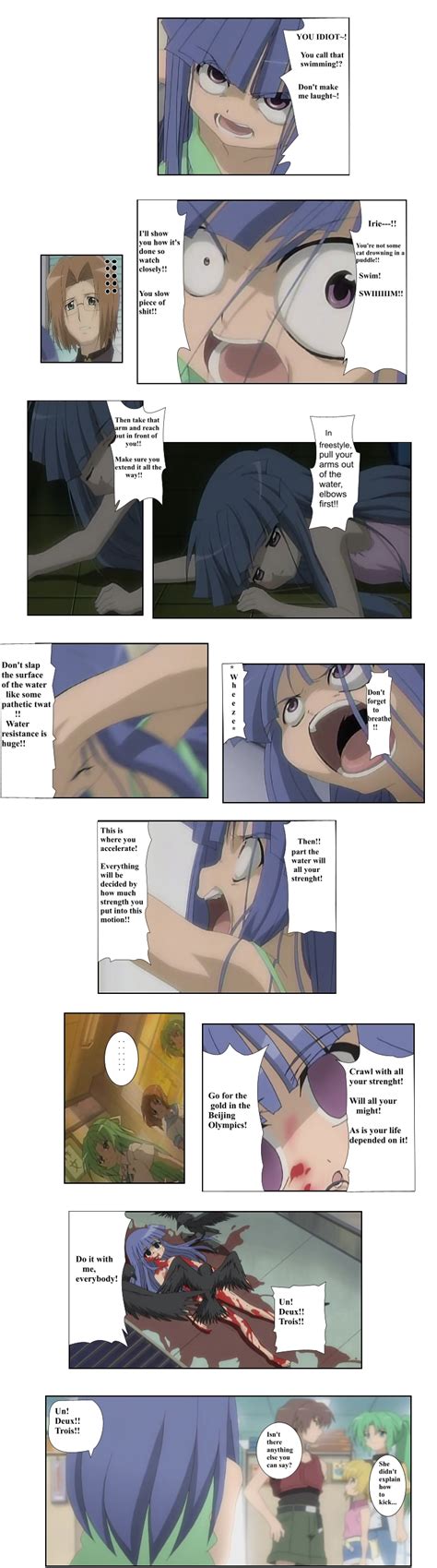 Furude Rika Houjou Satoko Sonozaki Shion Maebara Keiichi And Irie