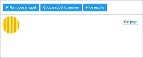 html how to segment a circle with different colors using css stack