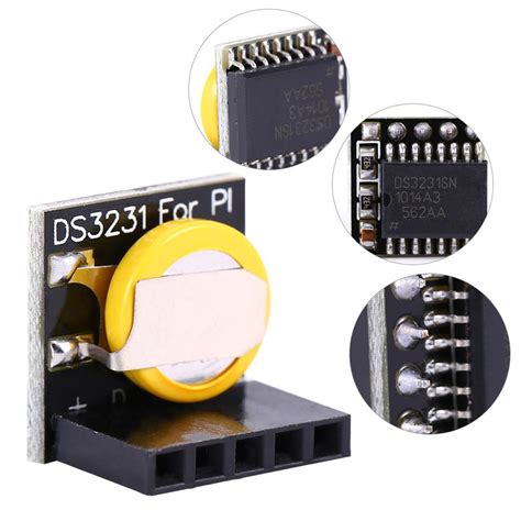 ds3231 rtc real time clock module for arduino raspberry pi shopee