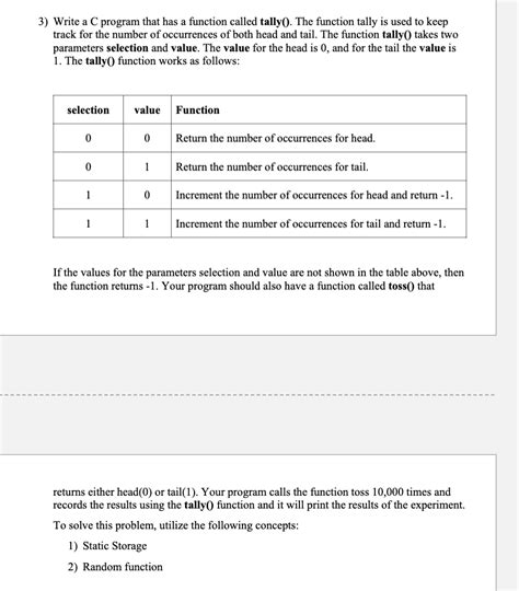 solved 3 write a c program that has a function called