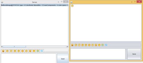 client server simple java chat app reading image stack overflow