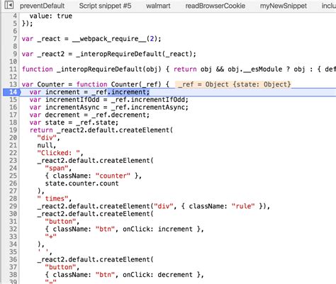 reactjs react sourcemap for jsx stack overflow