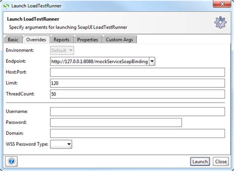 command line execution load testing