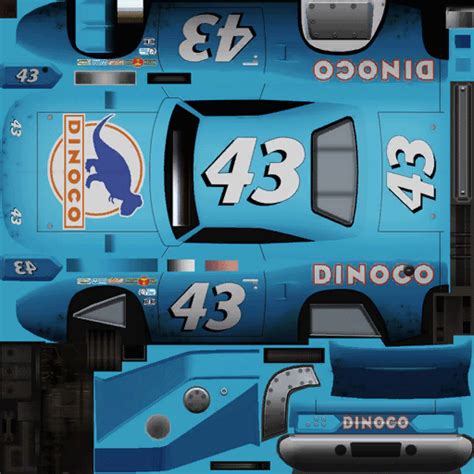 The King Body Textures From Cars 1 Wii By Kylewithem On Deviantart