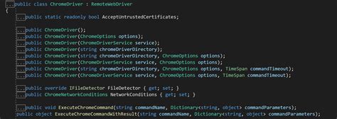 selenium chromedriver c no suitable constructor stack overflow