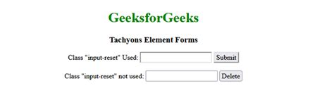 tachyons element forms geeksforgeeks