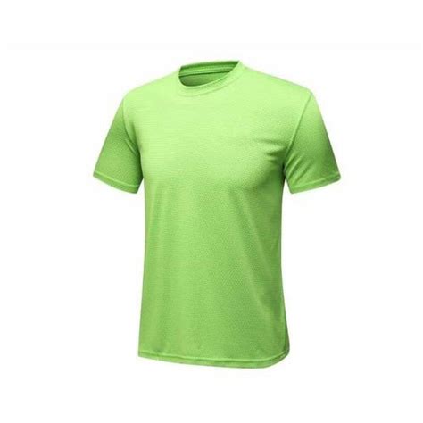 Plain Half Sleeve Dri Fit Round Neck T Shirt Size Medium At Rs 190 In