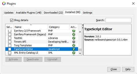 typescript formatting in netbeans stack overflow