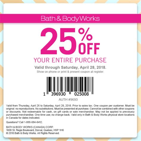 Bath And Body Coupons Printable