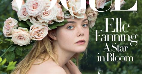 Elle Fanning Covers Vogue Stylish Starlets