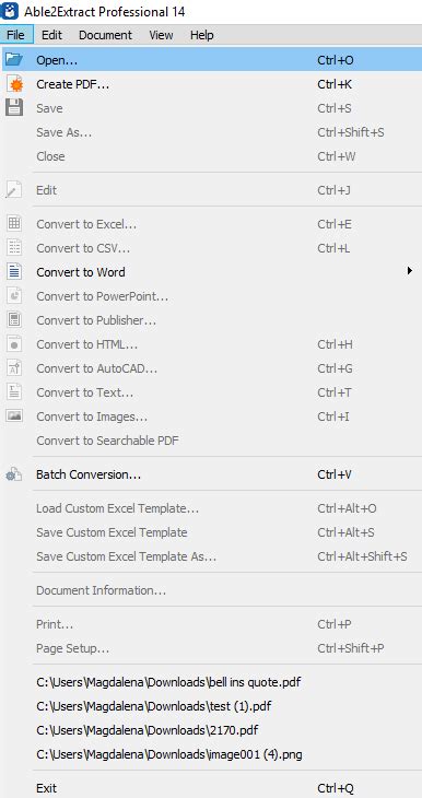 guide for converting pdfs to word inc