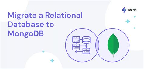 how to migrate a relational database to mongodb
