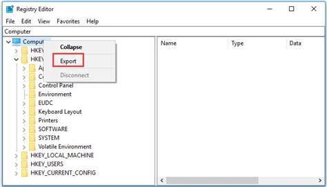 How To Backup And Restore Registry In Windows 10 Minitool Windows