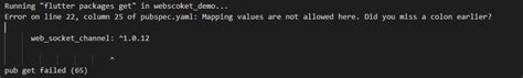 flutter mapping values are not allowed here did you miss a colon
