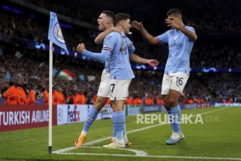 Manchester City Menang Telak 4 0 Atas Real Madrid Republika Online